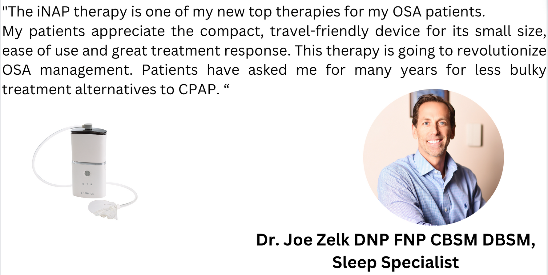 iNAP One Sleep Therapy Premium – Somnics Health